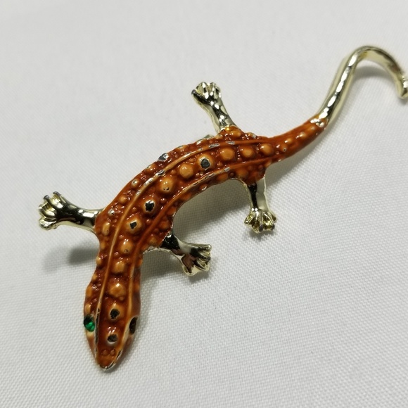 Jewelry | Vintage Custom Brooch Pin Jewelry Animals Enamel | Poshmark